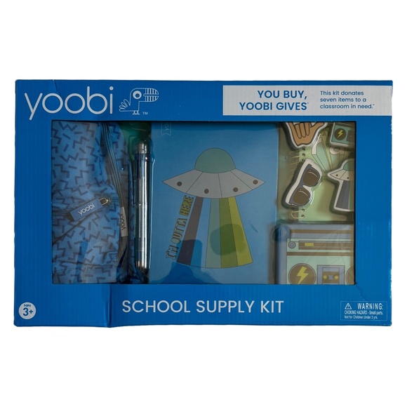 Yoobi | Other | New Yoobi Blue School Supply Kit | Poshmark